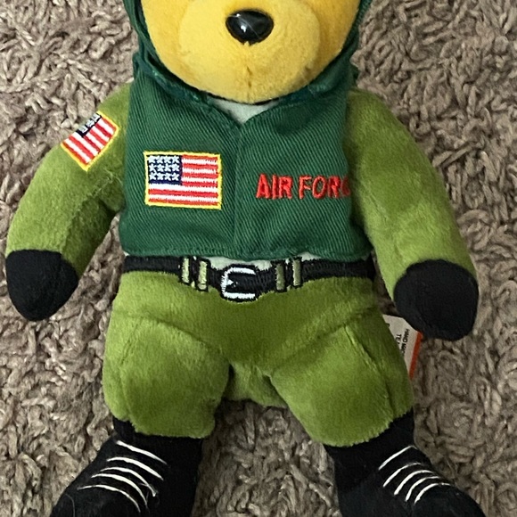 Toys | Team Beans Authentic Armed Forces Air Force Plush Bear Unity ...